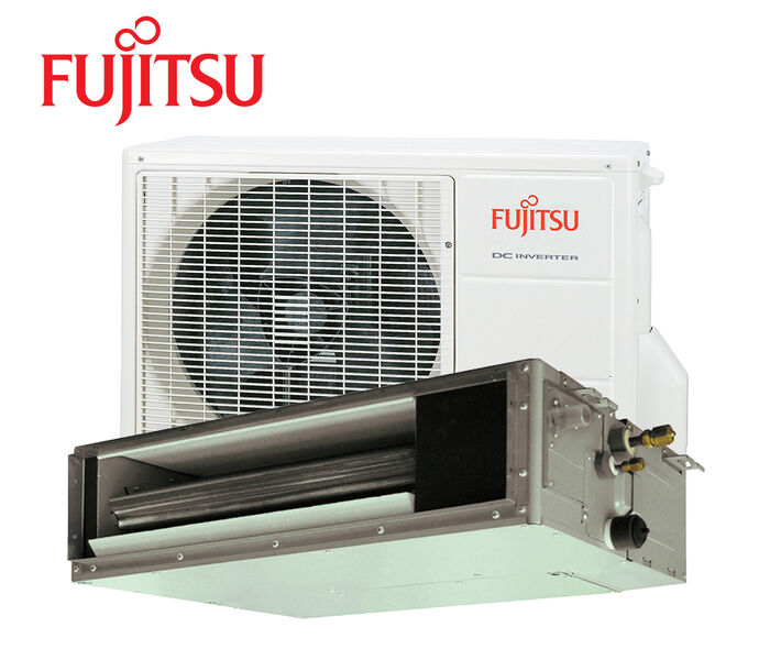 Fujitsu Compact Bulkhead Unit 2.5Kw R32 - WK-ARTH09KSLAP | AAD
