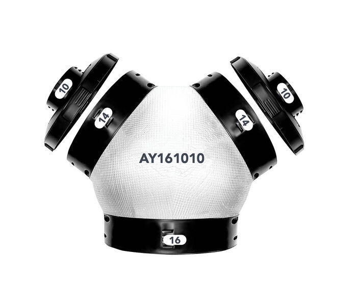 Airloc Smartfit Y 16-10-10 Ins - AY161010 | AAD