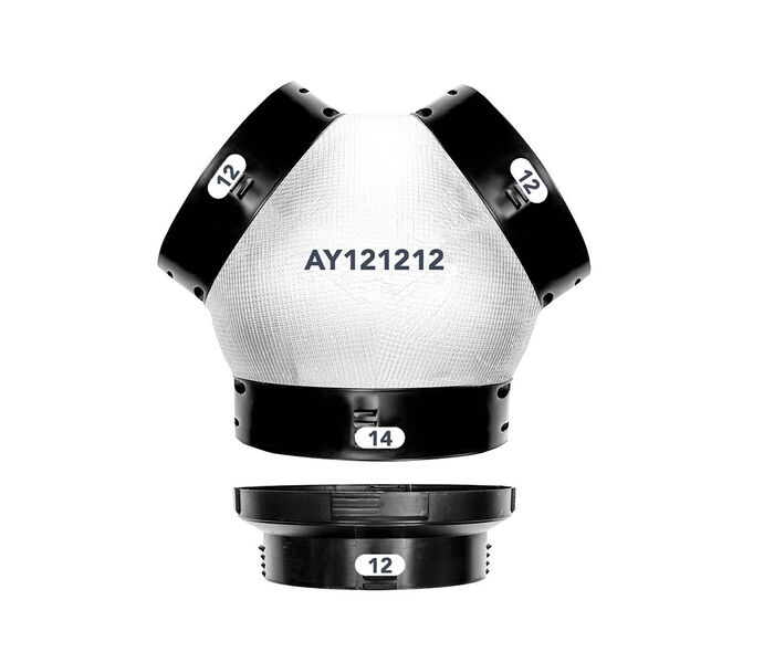 Airloc Smartfit Y 12-12-12 Ins - AY121212 | AAD